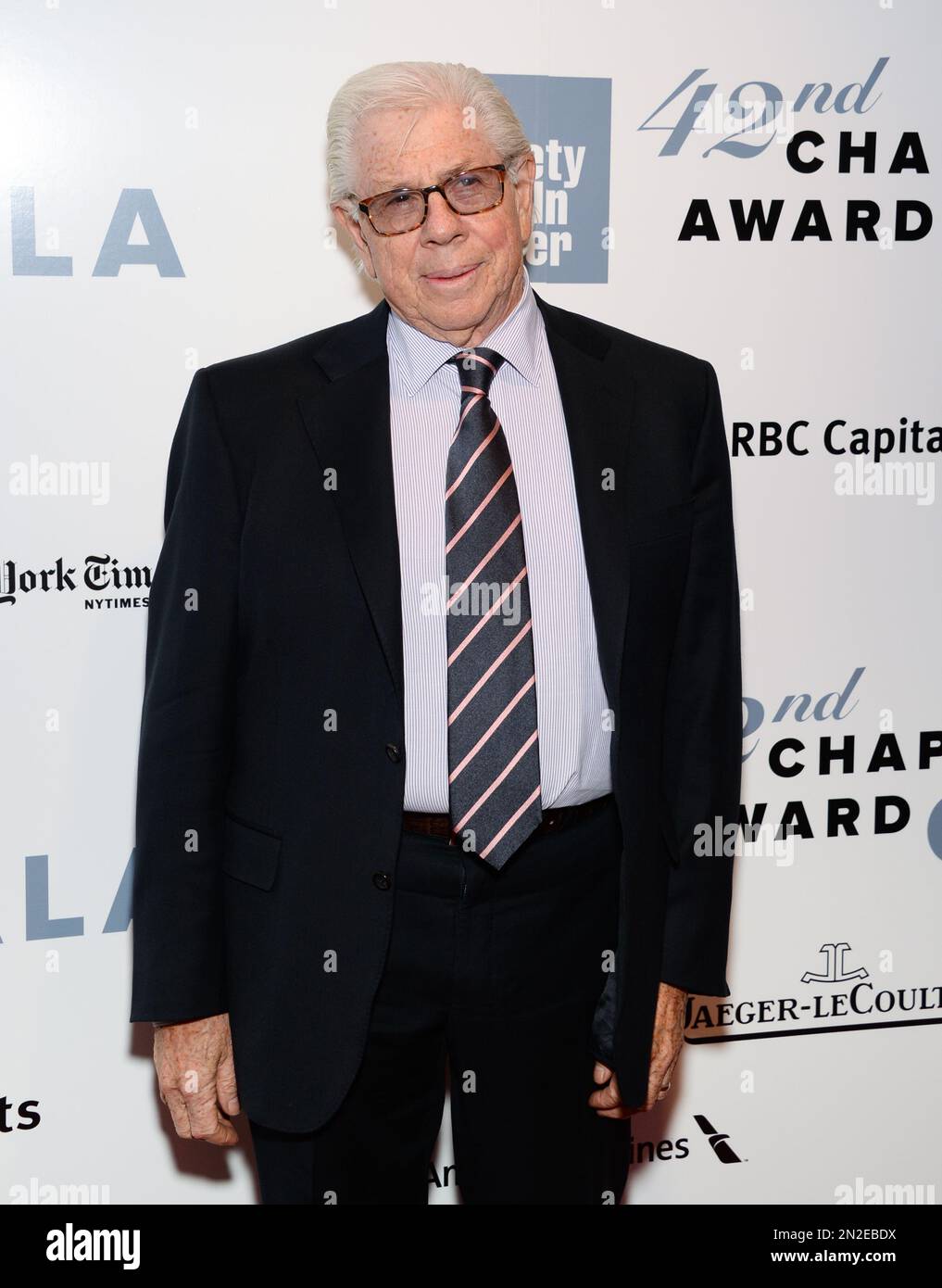 Journalist Carl Bernstein arrives at the 42nd Annual Chaplin Award Gala ...
