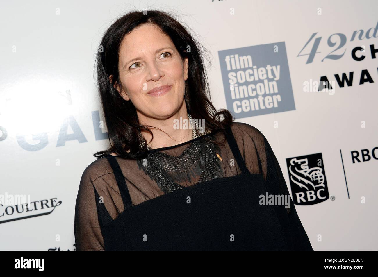 Filmmaker Laura Poitras arrives at the 42nd Annual Chaplin Award Gala ...