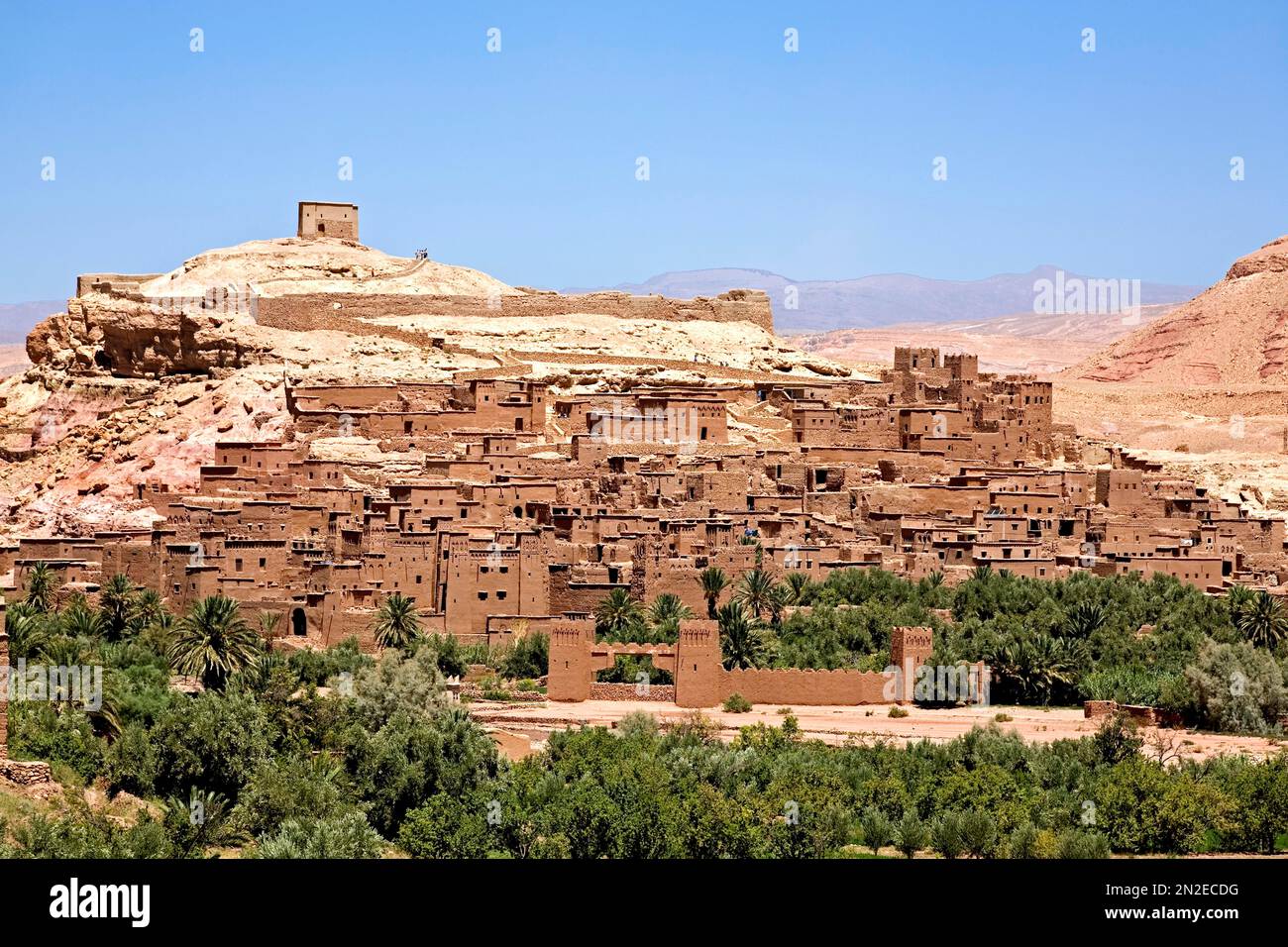 Mud City Ait-Ben-Haddou, Ait-Ben-Haddou, Morocco Stock Photo - Alamy