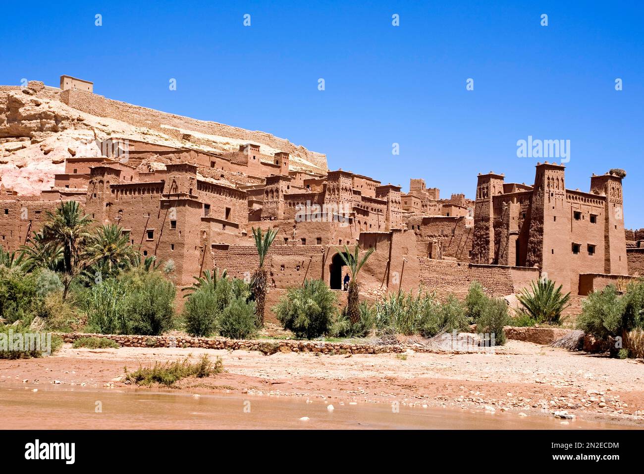 Mud City Ait-Ben-Haddou, Ait-Ben-Haddou, Morocco Stock Photo - Alamy