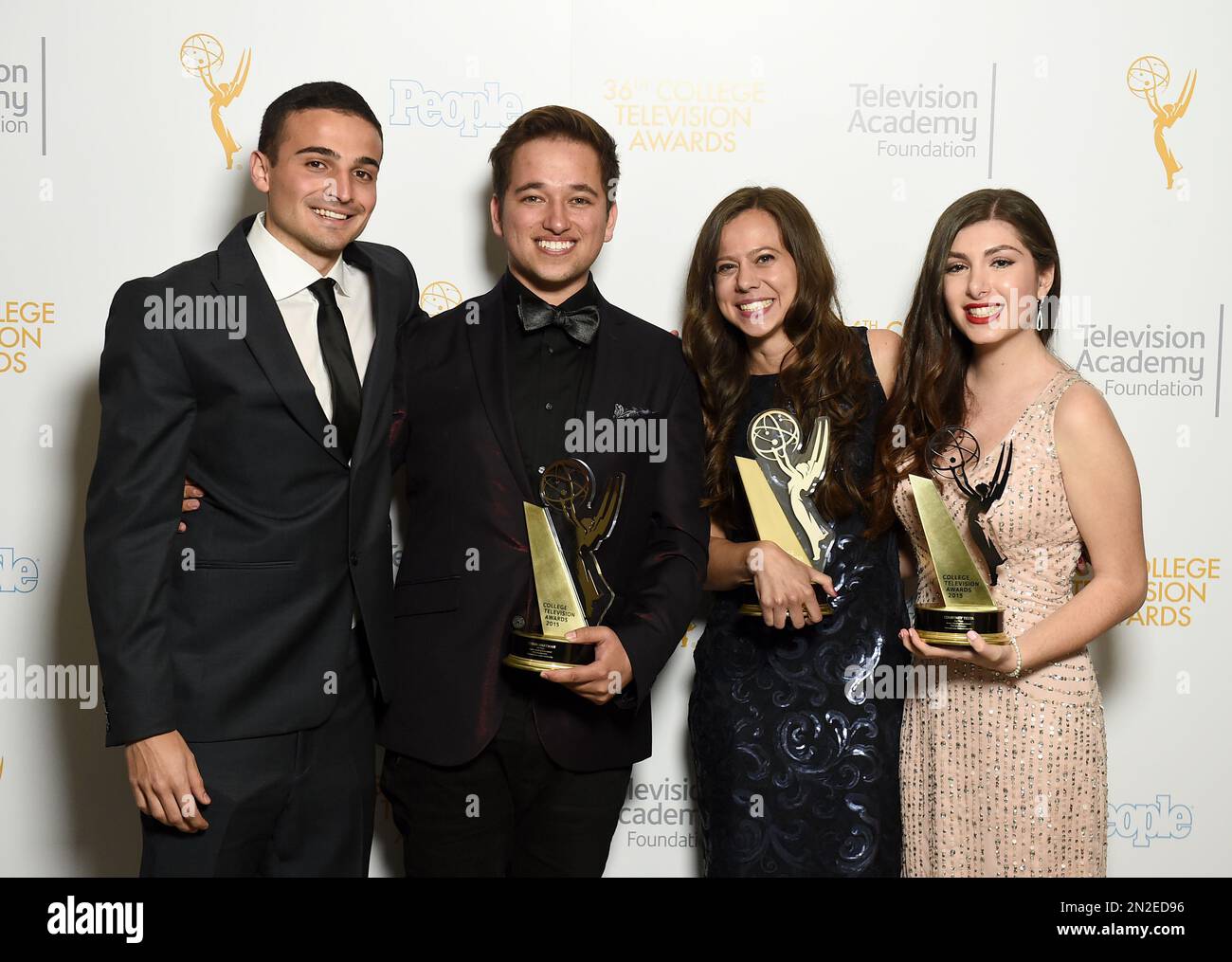 Kyle Rebenauer, from left, Terrin Hartman, Kelsie Johnson, and Courtney ...