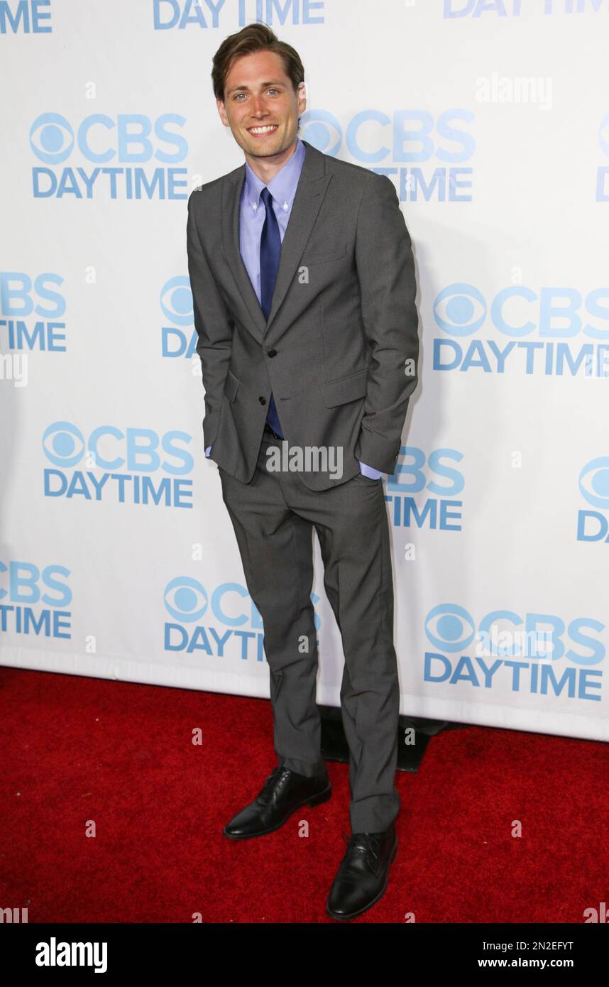 Zack Conroy arrives at the 2015 Daytime Emmy Awards CBS After Party at ...