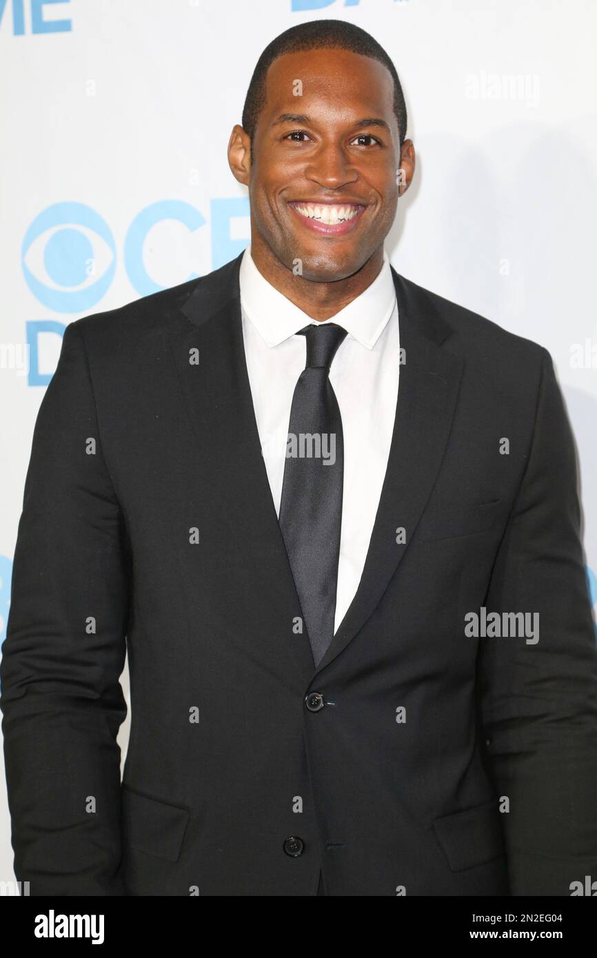 Lawrence Saint-Victor arrives at the 2015 Daytime Emmy Awards CBS After ...