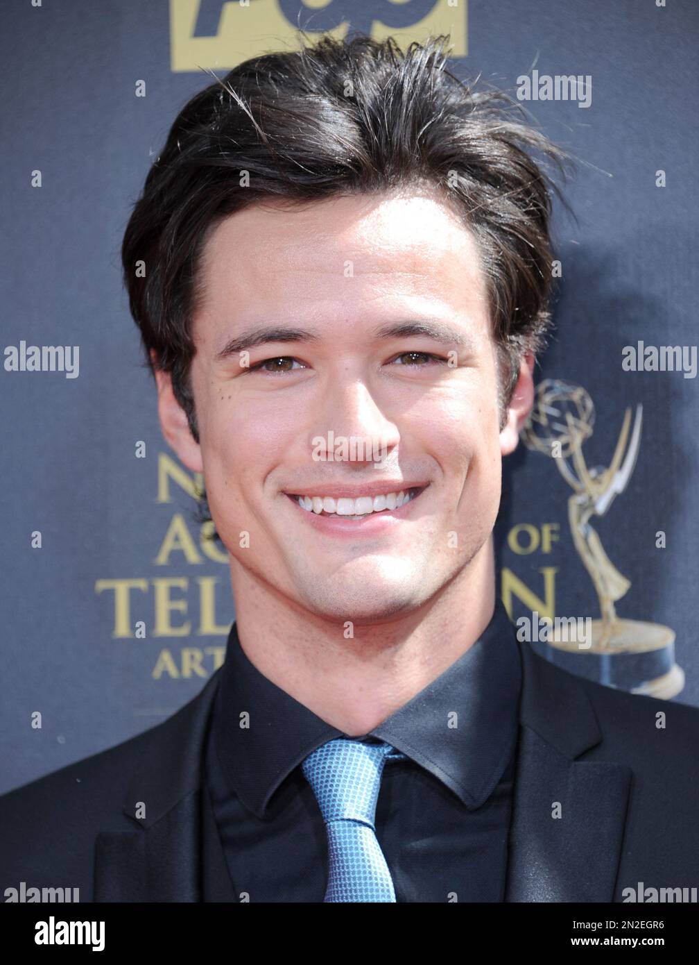 Matthew Atkinson arrives at the 42nd annual Daytime Emmy Awards at ...