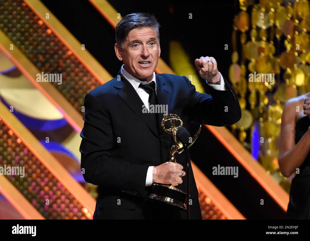 Craig Ferguson accepts the award for outstanding game show host for ...
