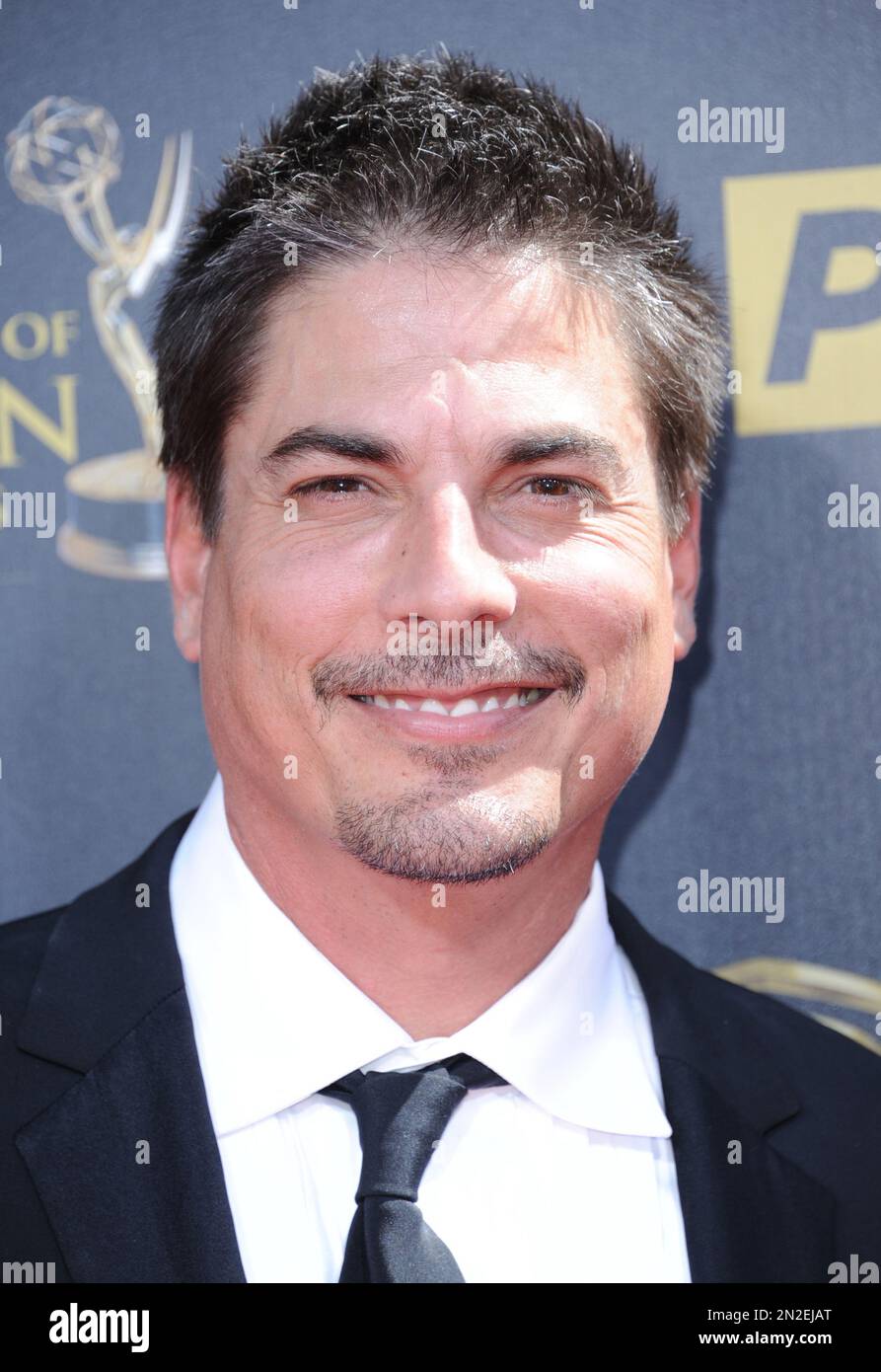 Bryan Dattilo arrives at the 42nd annual Daytime Emmy Awards at Warner ...