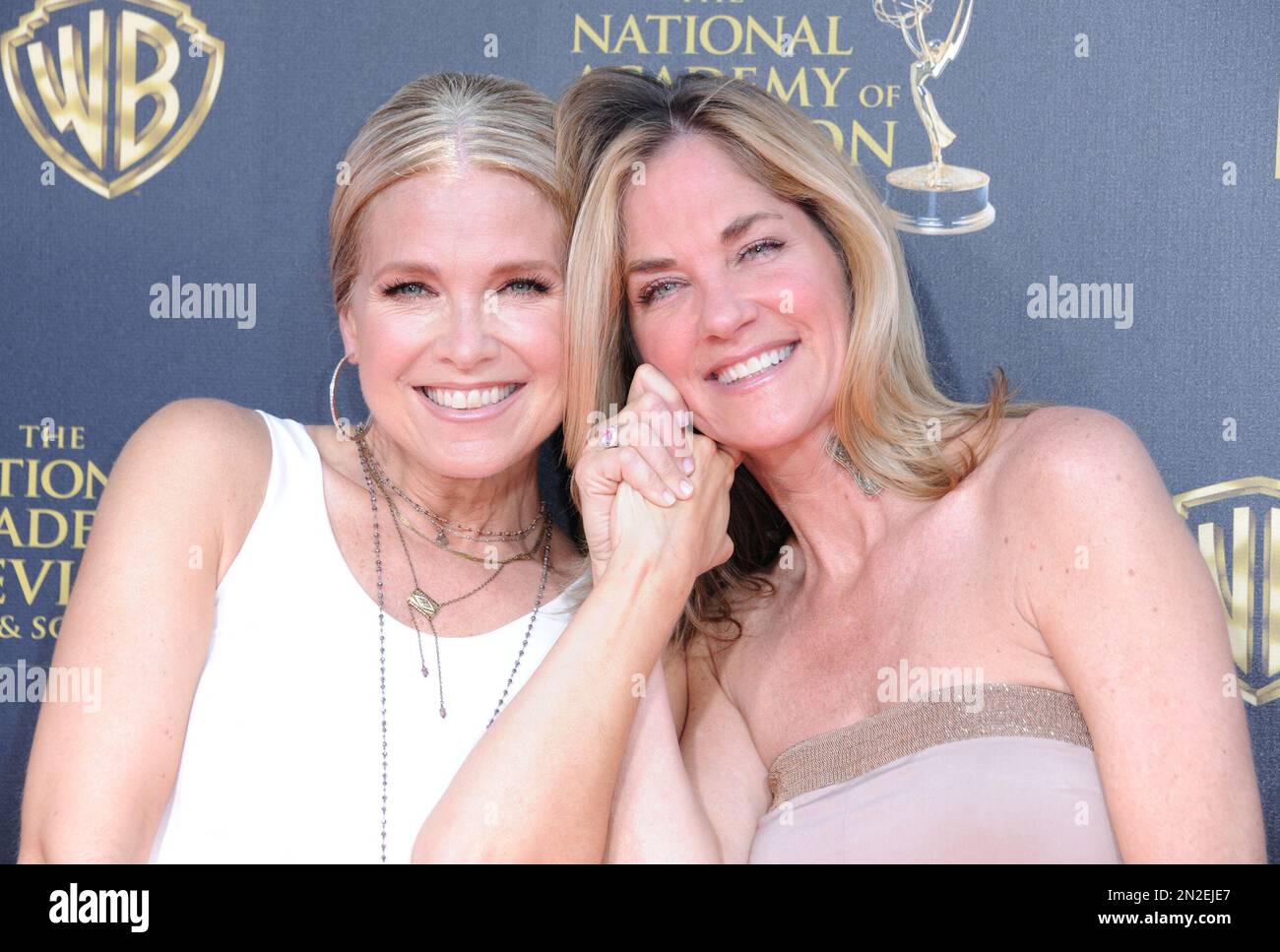 Melissa Reeves, left, and Kassie DePaiva arrive at the 42nd annual ...