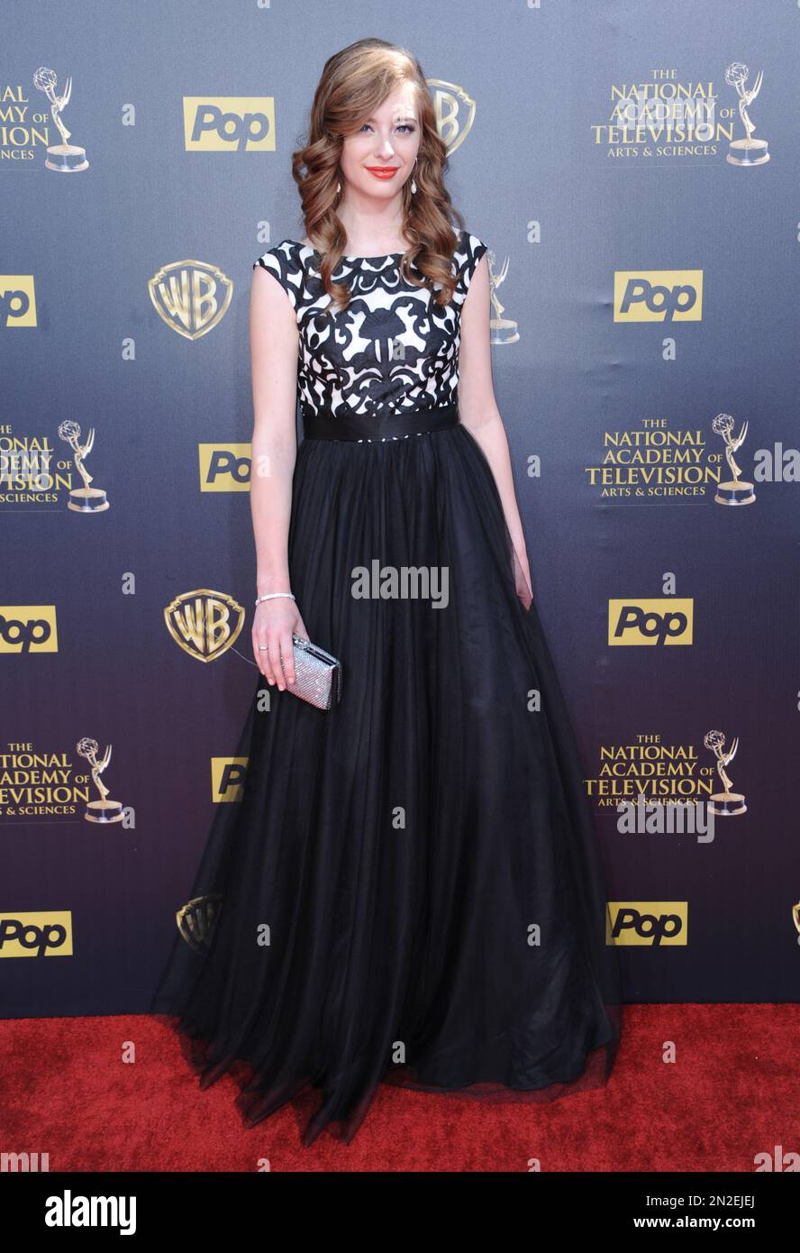 Ashlyn Pearce arrives at the 42nd annual Daytime Emmy Awards at Warner ...