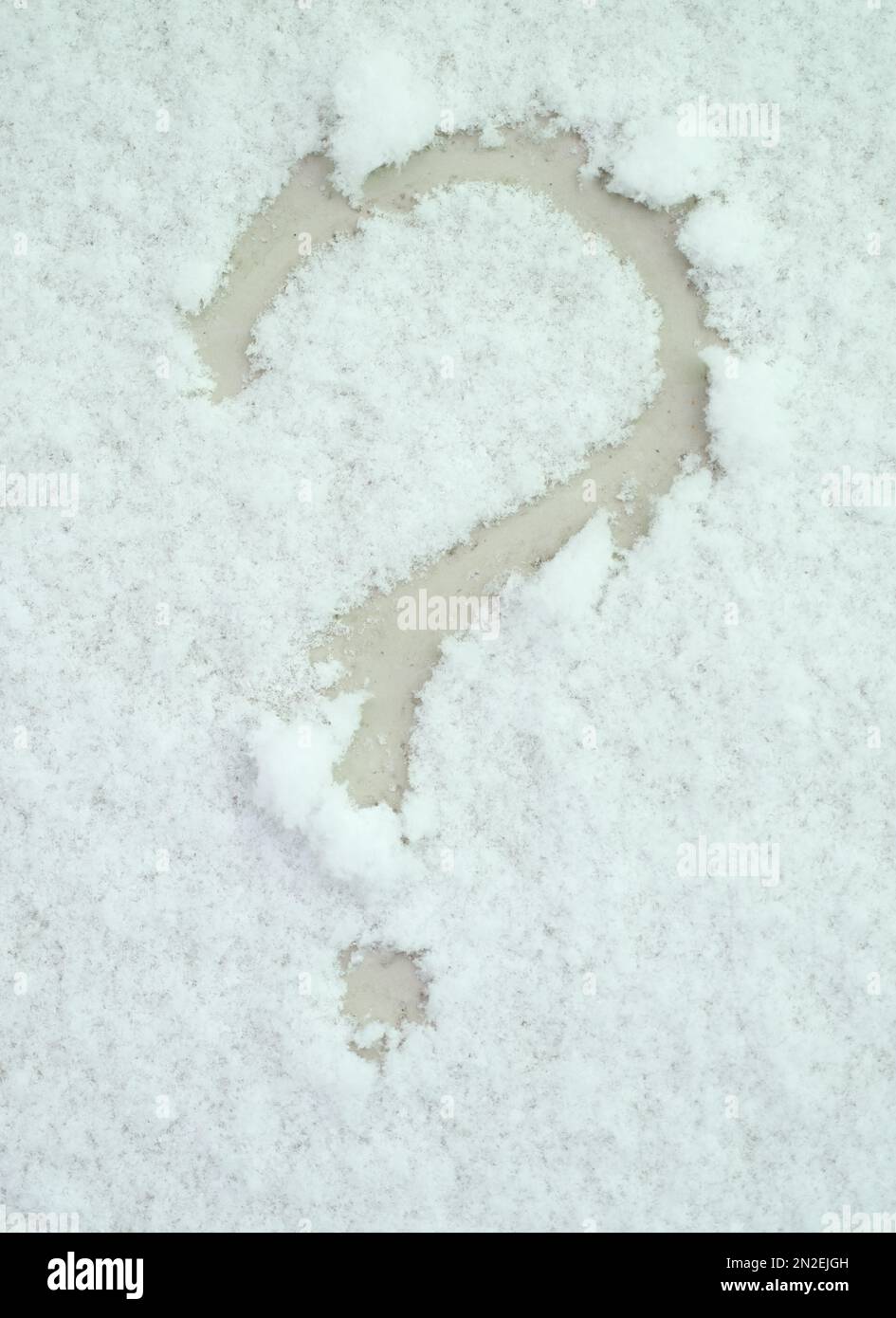 Frozen question mark hi-res stock photography and images - Alamy