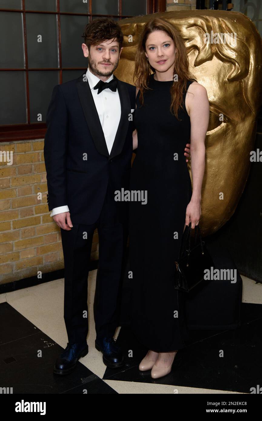 Iwan Rheon and Zoe Grisedale arrive for the British Academy Television ...
