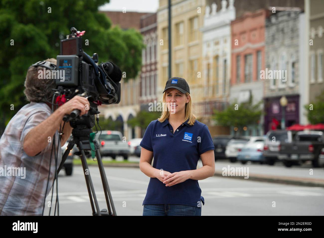 The Weather Channel's on-camera meteorologist Alex Wilson reports on ...