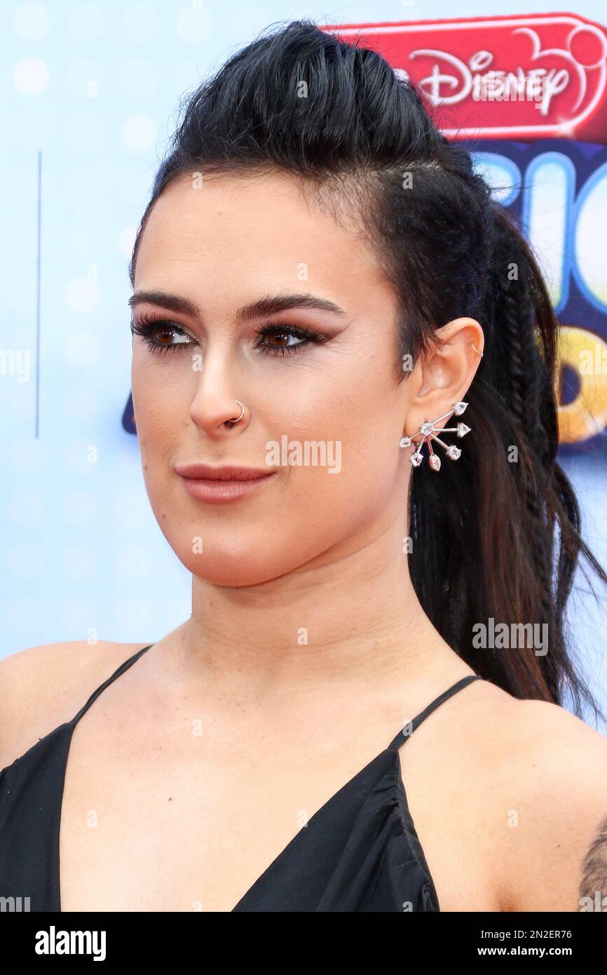 Rumer Willis arrives at the 2015 Radio Disney Music Awards at Nokia ...