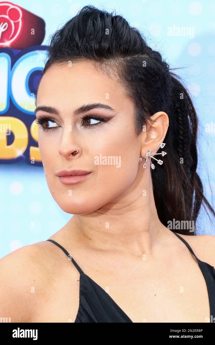 Rumer Willis arrives at the 2015 Radio Disney Music Awards at Nokia ...