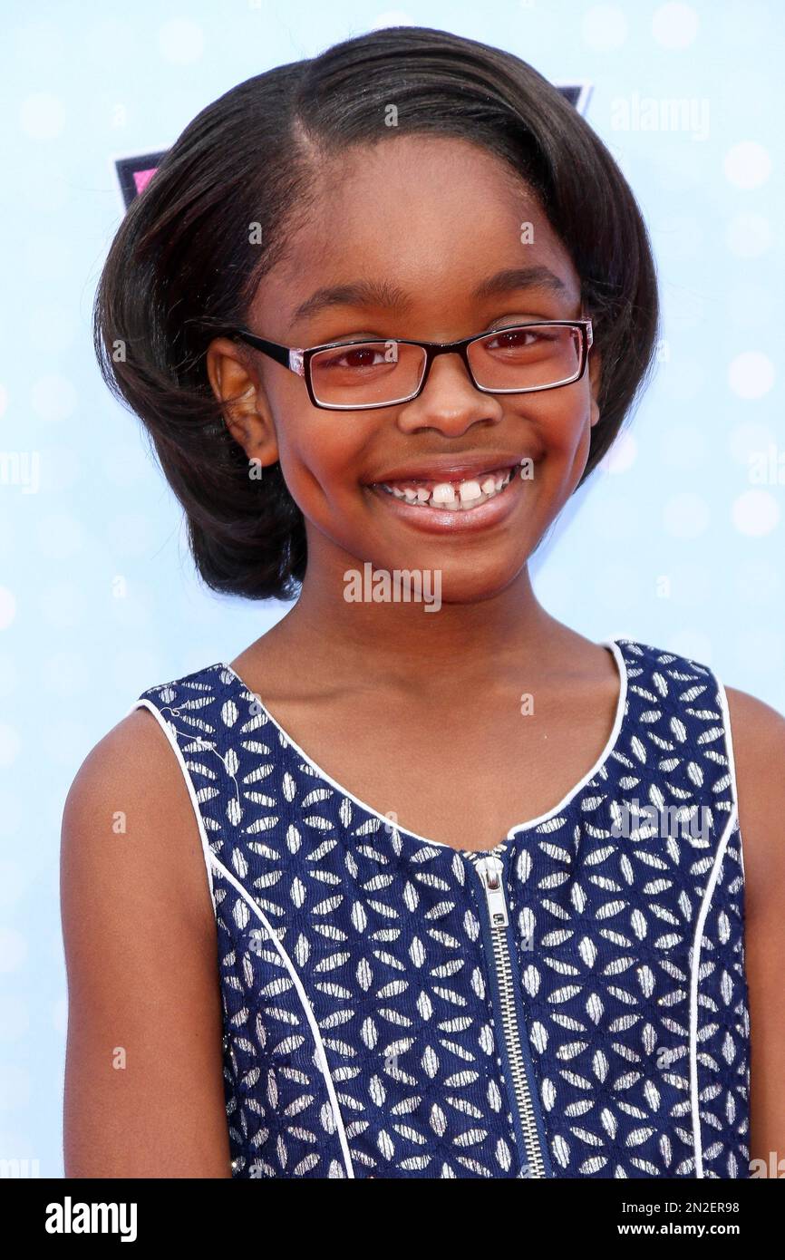 Marsai Martin arrives at the 2015 Radio Disney Music Awards at Nokia ...