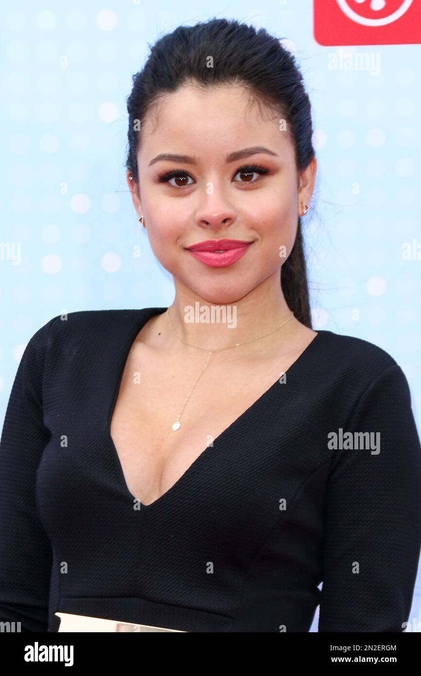 Cierra Ramirez arrives at the 2015 Radio Disney Music Awards at Nokia ...