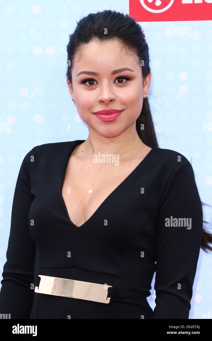 Cierra Ramirez arrives at the 2015 Radio Disney Music Awards at Nokia ...