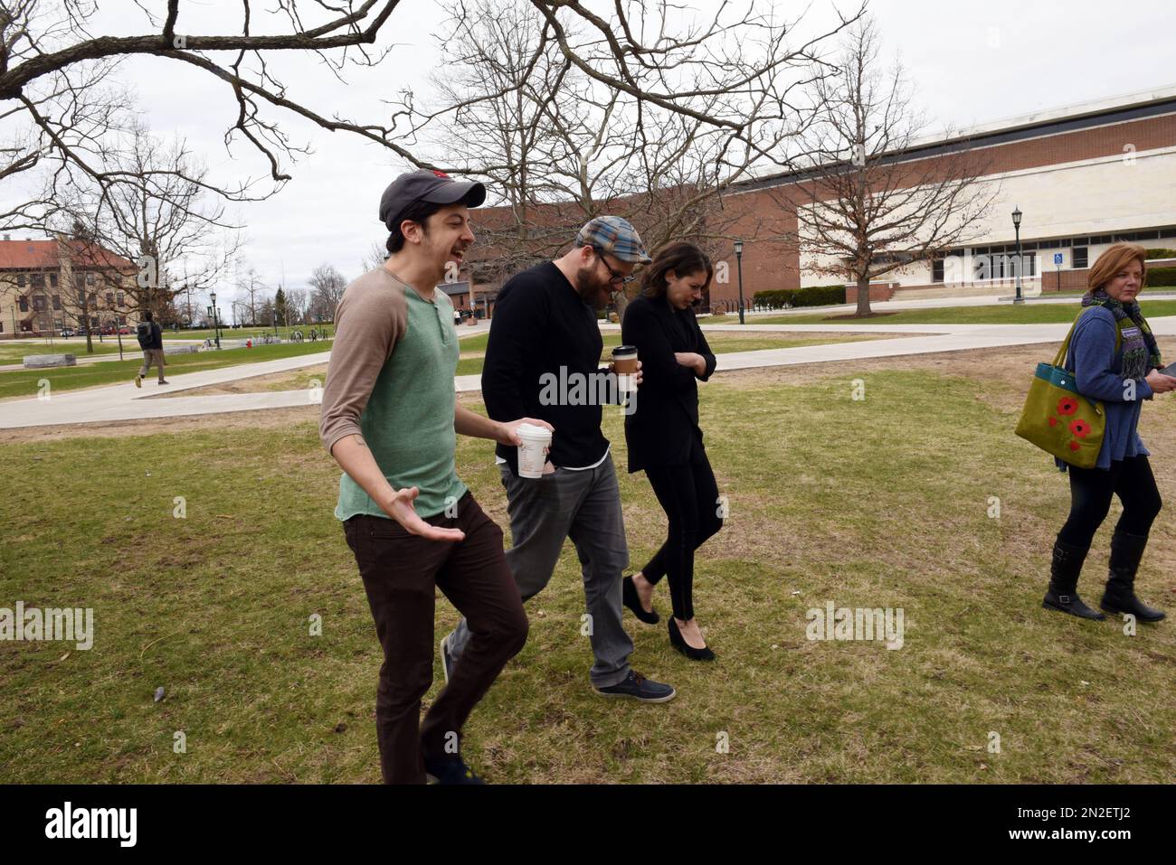 Actor Seth Rogen and wife Lauren Miller Rogen of Los Angeles and fellow ...