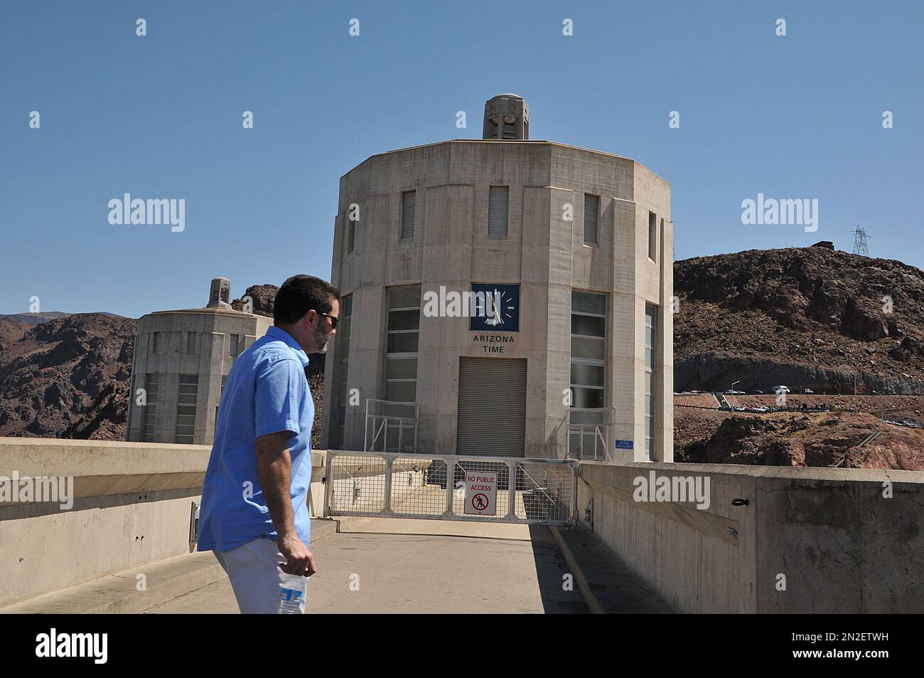 Boulder city / Hoover Dam/ Nevada-Arizona USA / 07..September 2019 ...