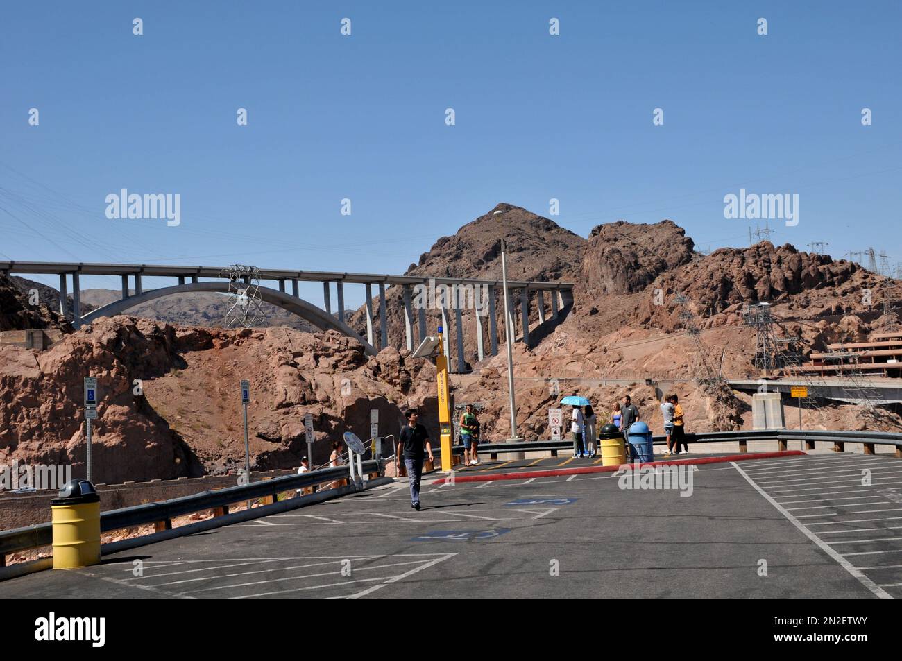 Boulder city / Hoover Dam/ Nevada-Arizona USA / 07..September 2019 ...
