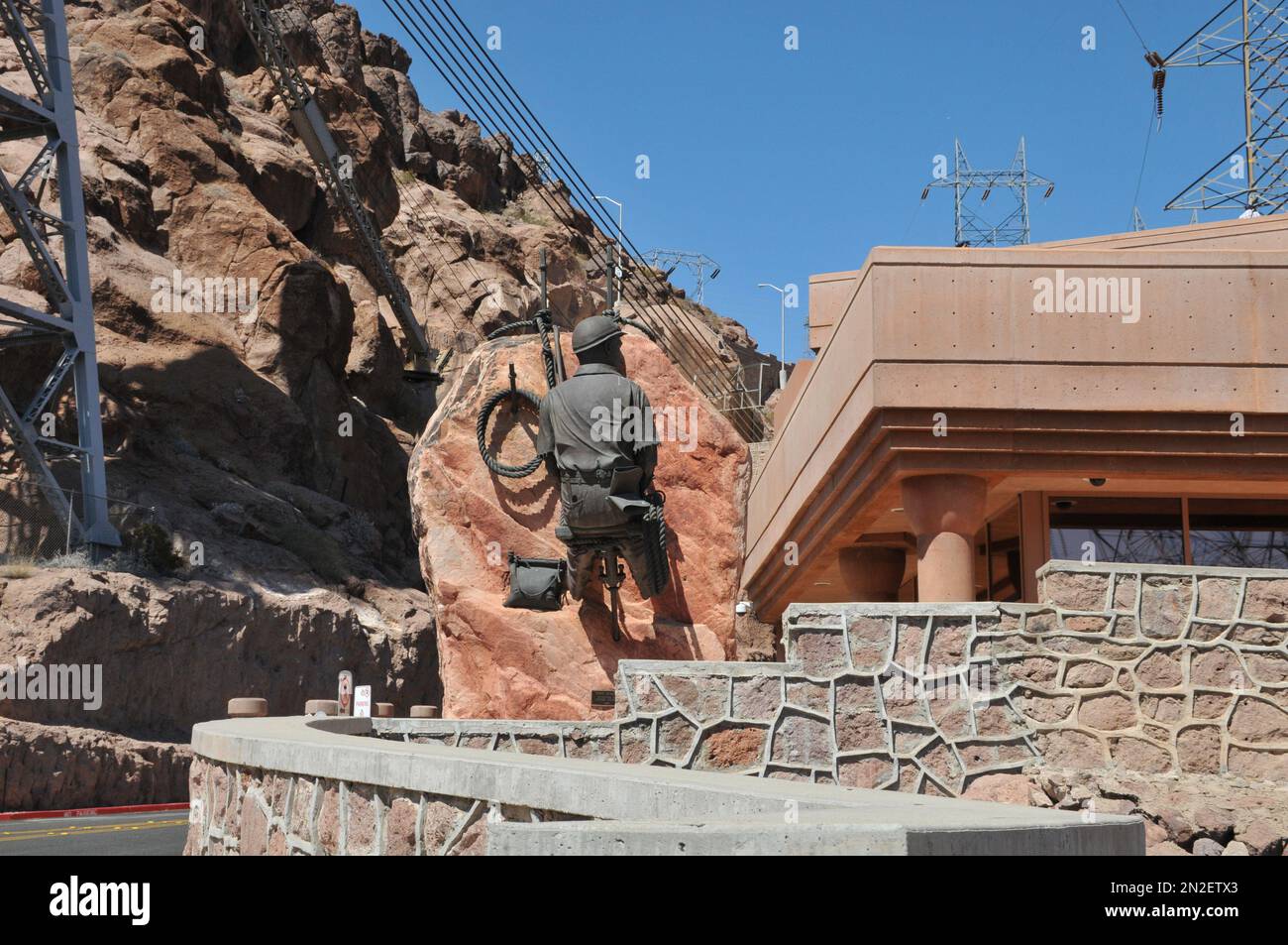 Boulder city / Hoover Dam/ Nevada-Arizona USA / 07..September 2019 ...