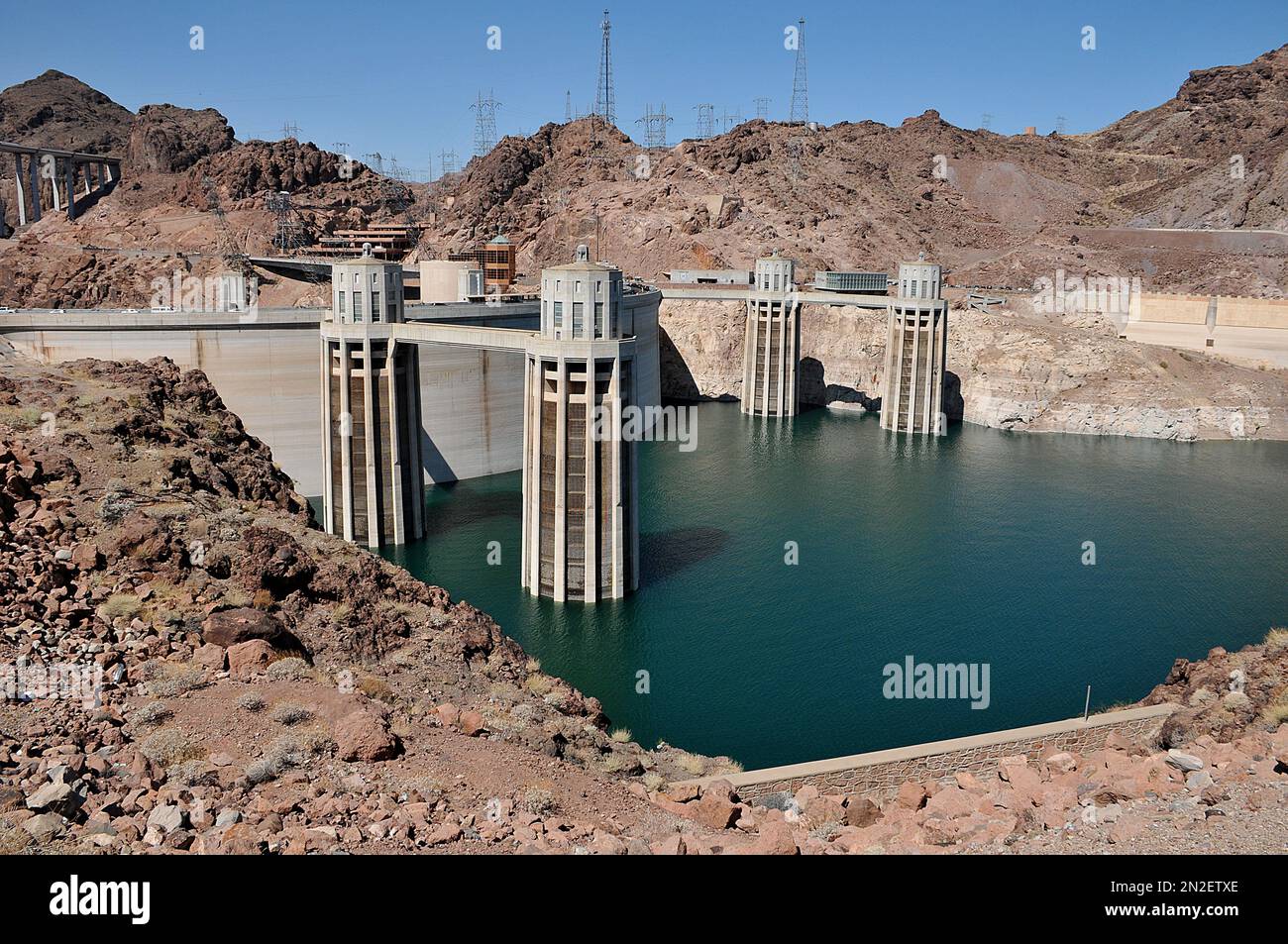 Boulder city / Hoover Dam/ Nevada-Arizona USA / 07..September 2019 ...