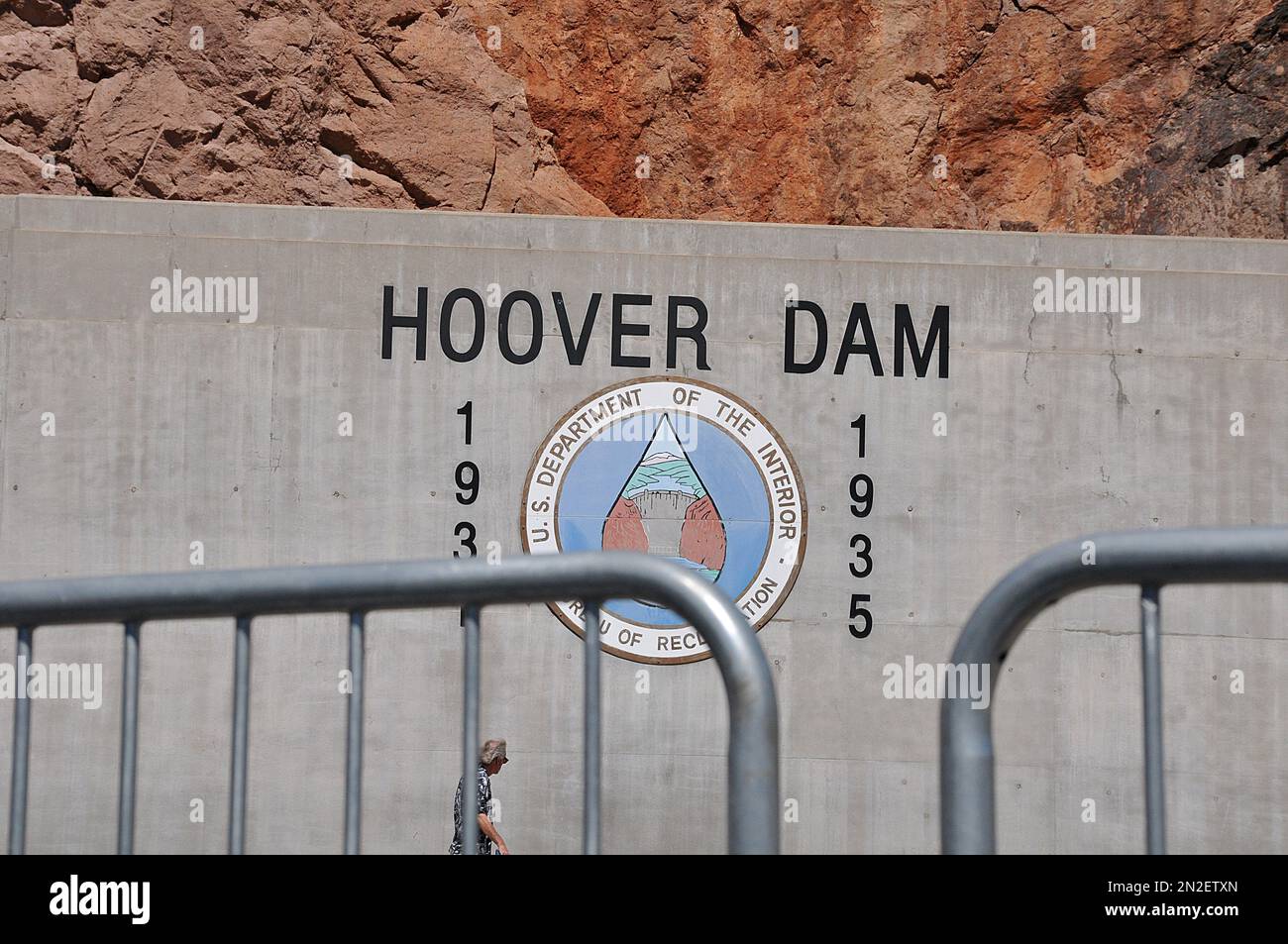Boulder city / Hoover Dam/ Nevada-Arizona USA / 07..September 2019 ...
