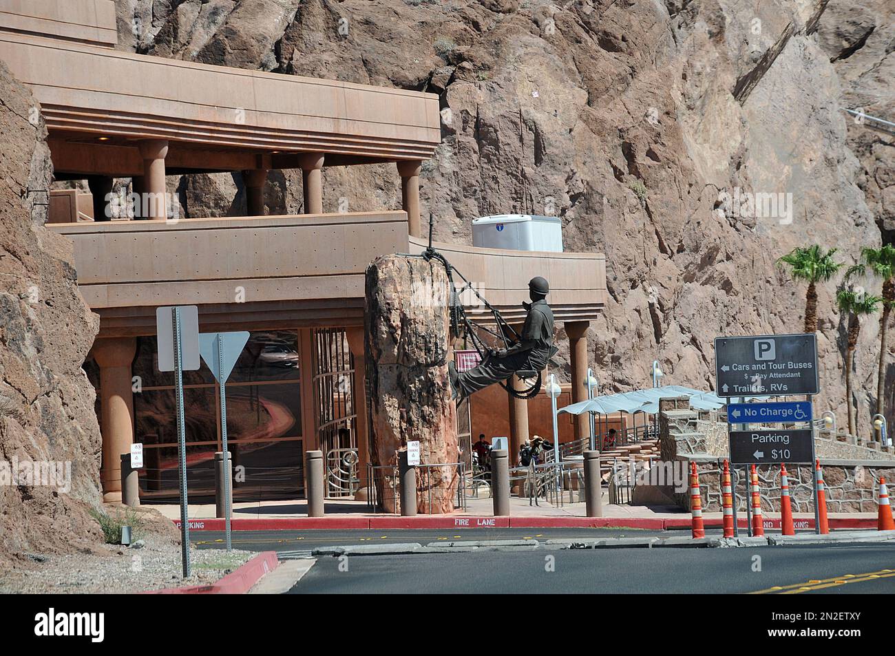 Boulder city / Hoover Dam/ Nevada-Arizona USA / 07..September 2019 ...