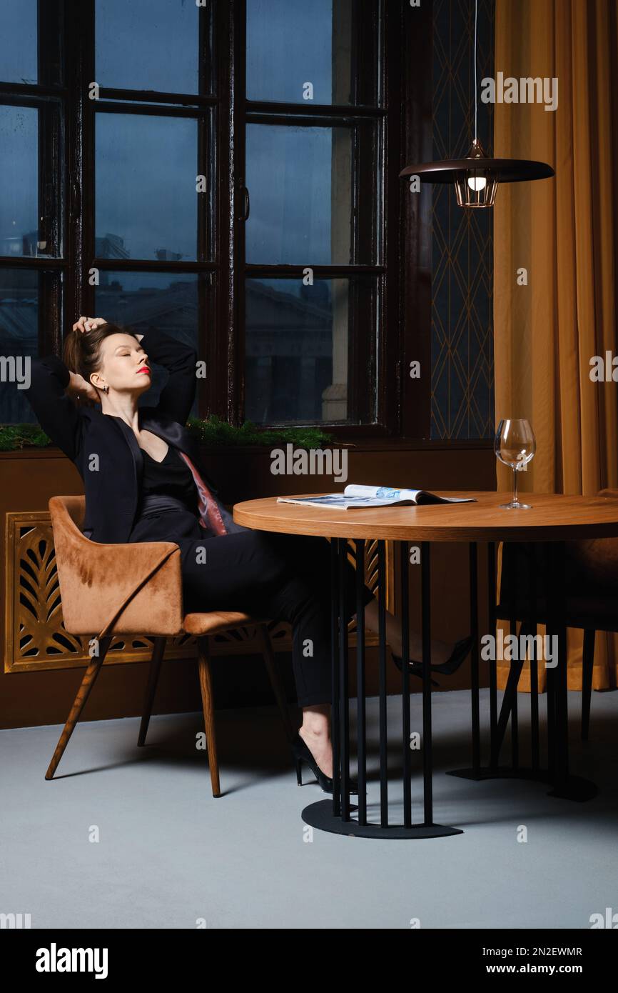 Editor of the magazine hi-res stock photography and images - Alamy