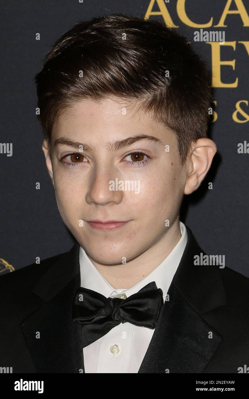Mason Cook arrives at the 2015 Daytime Creative Arts Emmy Awards at The ...