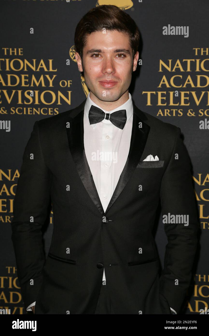 Kristos Andrews arrives at the 2015 Daytime Creative Arts Emmy Awards ...