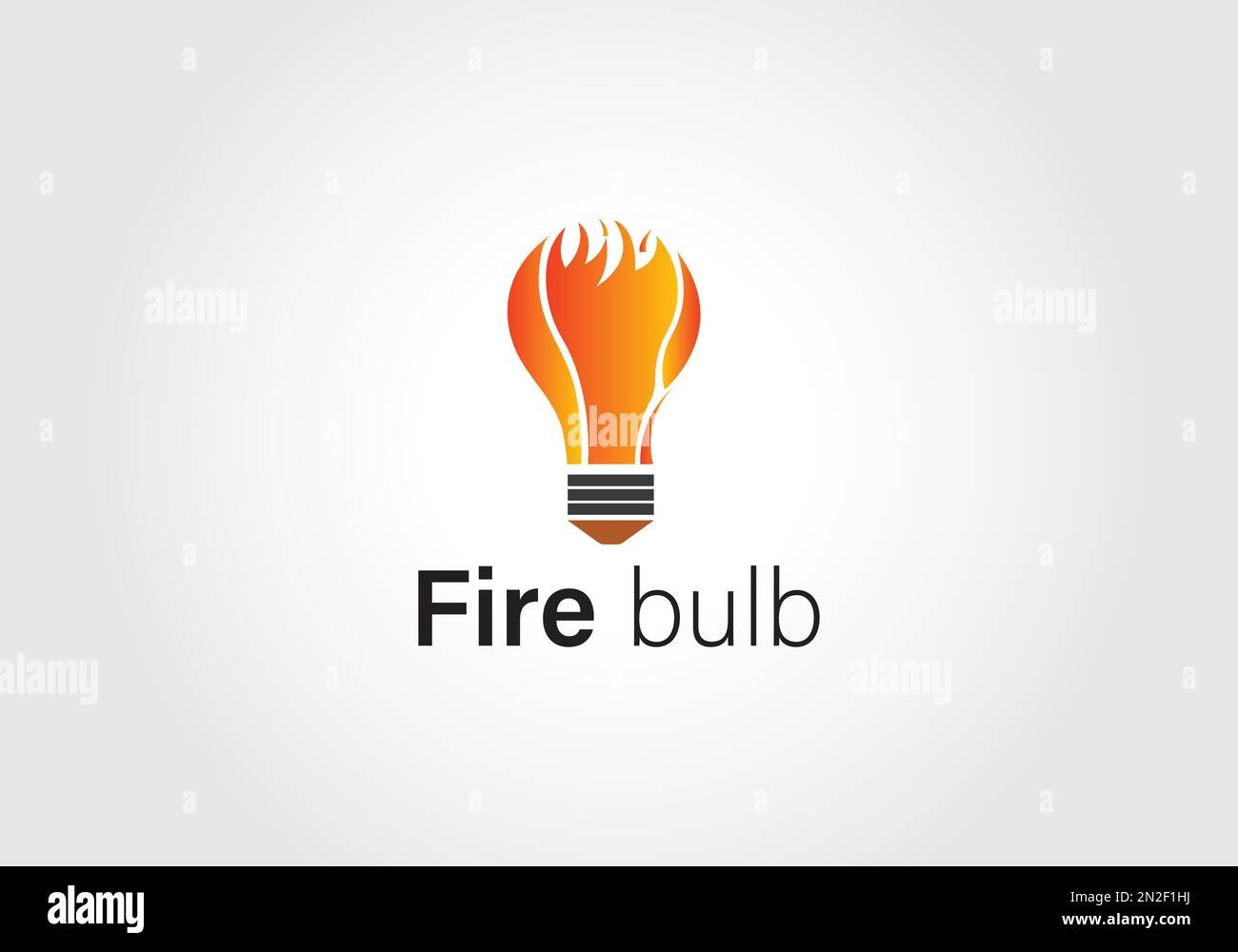 Creative Fire Bulb logo designs concept vector, Inspiration Education ...