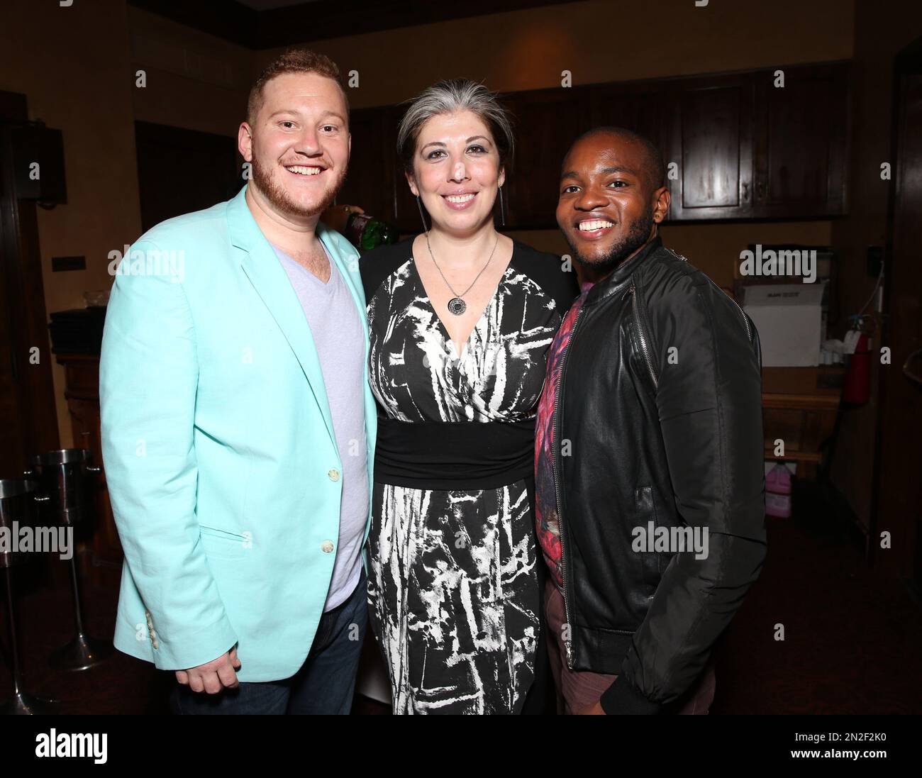 Nicholas Brownlee, Nino Sanikidze and Frederick Ballentine attend LA ...