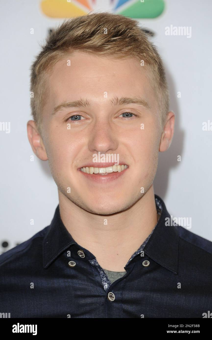 The Voice contestant Corey Kent White arrives at Season 8 of "The Voice ...