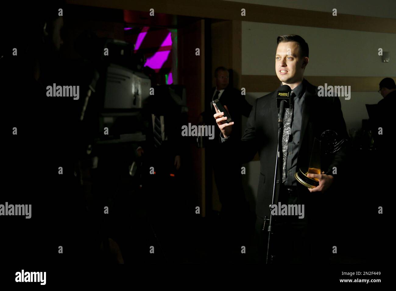 Nate Fenwick Smith of University of North Carolina, winner of the award ...