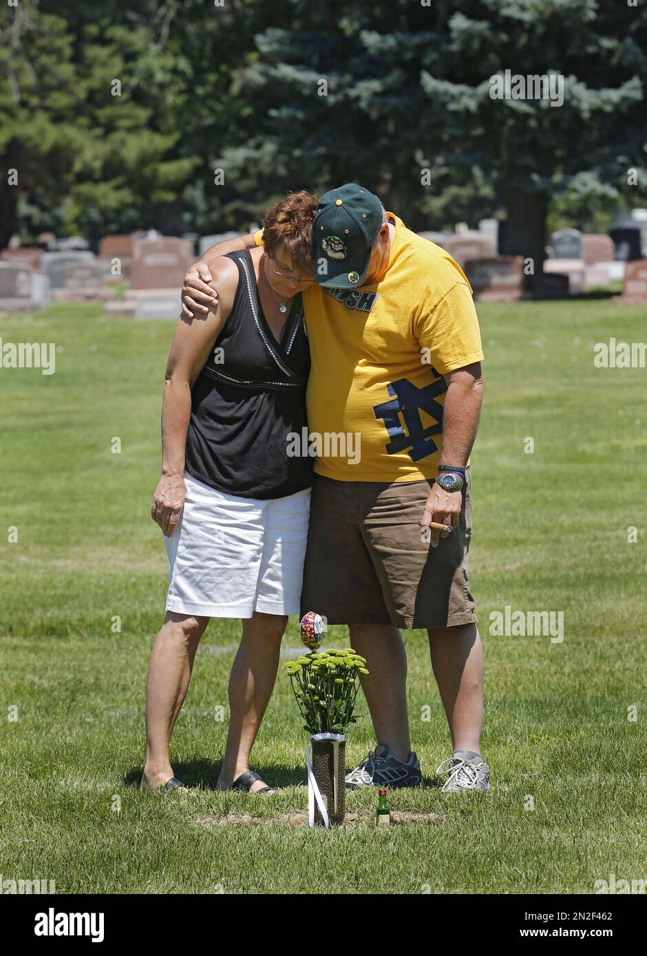 File - In this July 18, 2013 file photo,Tom Sullivan and his wife Terry ...