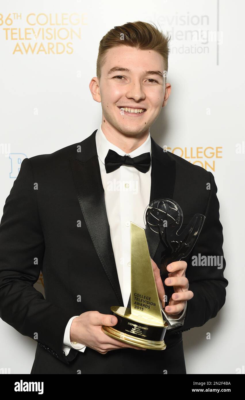 Stephen Gemmiti of Hobart and Williams Smith Colleges poses for a ...