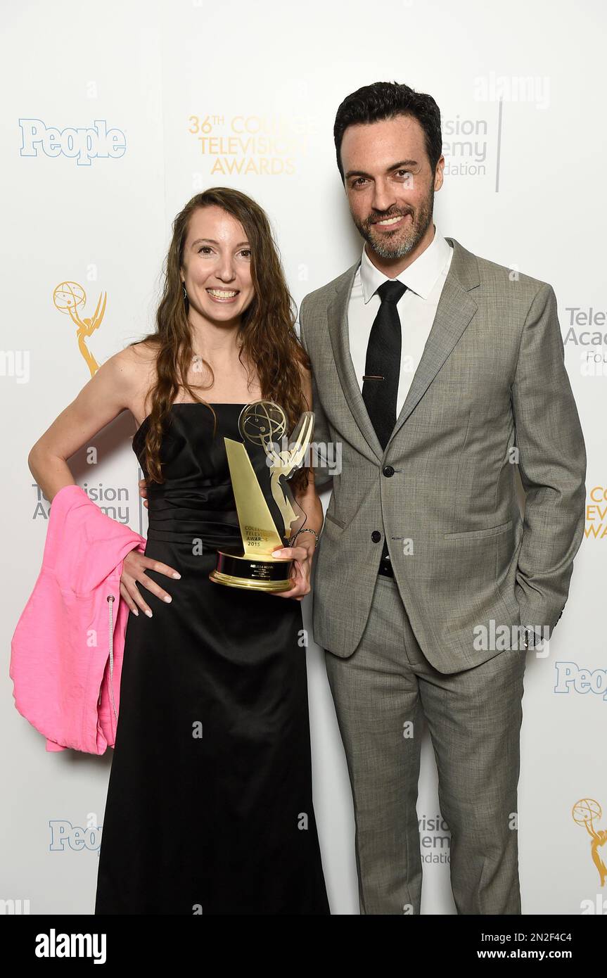 Melissa Hoppe, left, of American Film Institute poses for a portrait ...