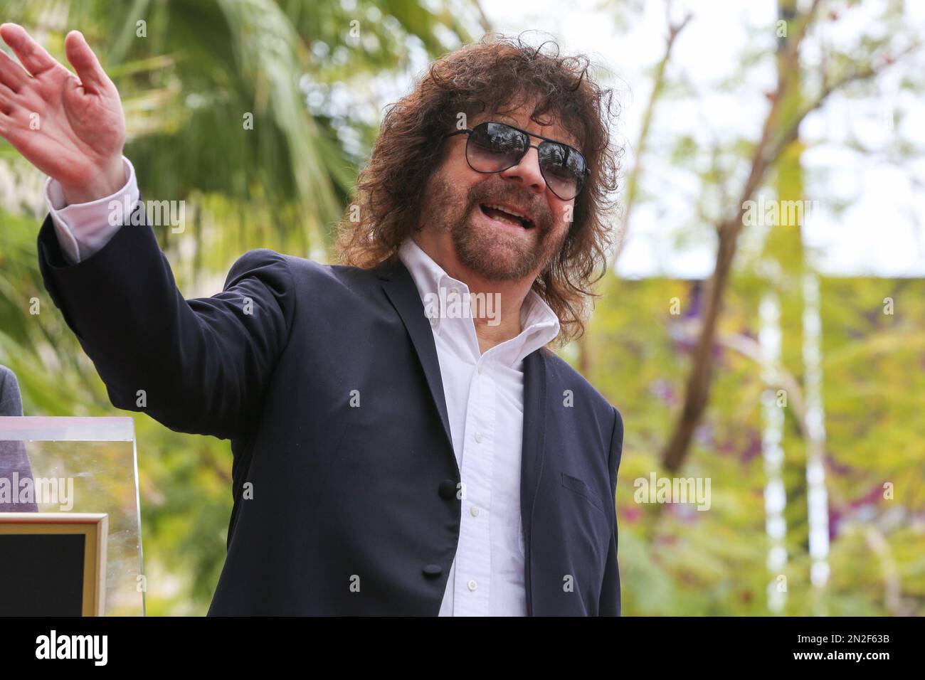 Jeff Lynne honored with a star on The Hollywood Walk of Fame on ...