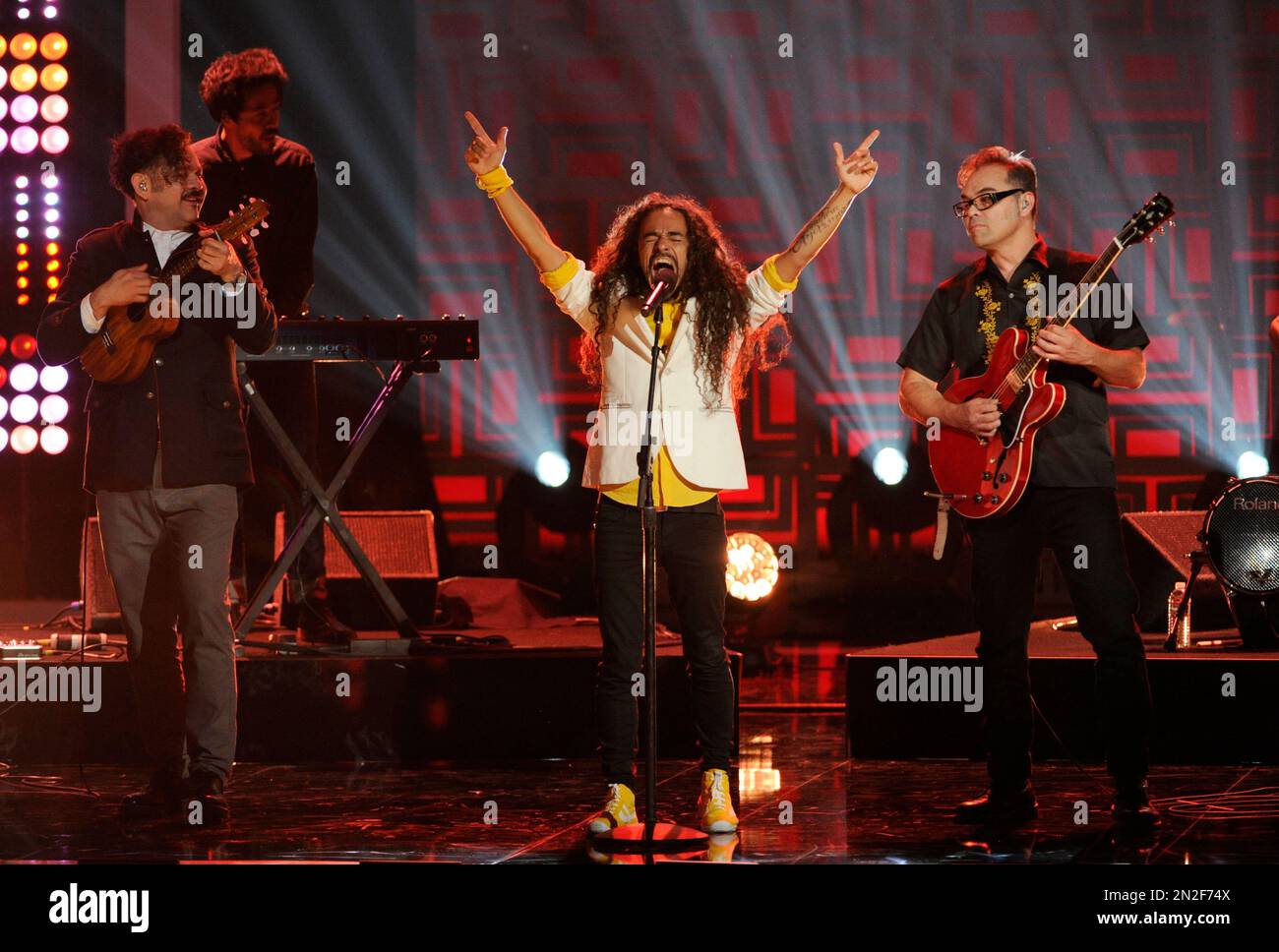 FILE - In this Oct. 10, 2014 file photo, Enrique Rangel, from left ...