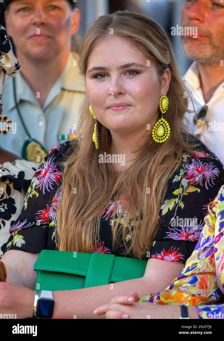 Philipsburg, February 06, 2023, Princess Amalia of The Netherlands ...