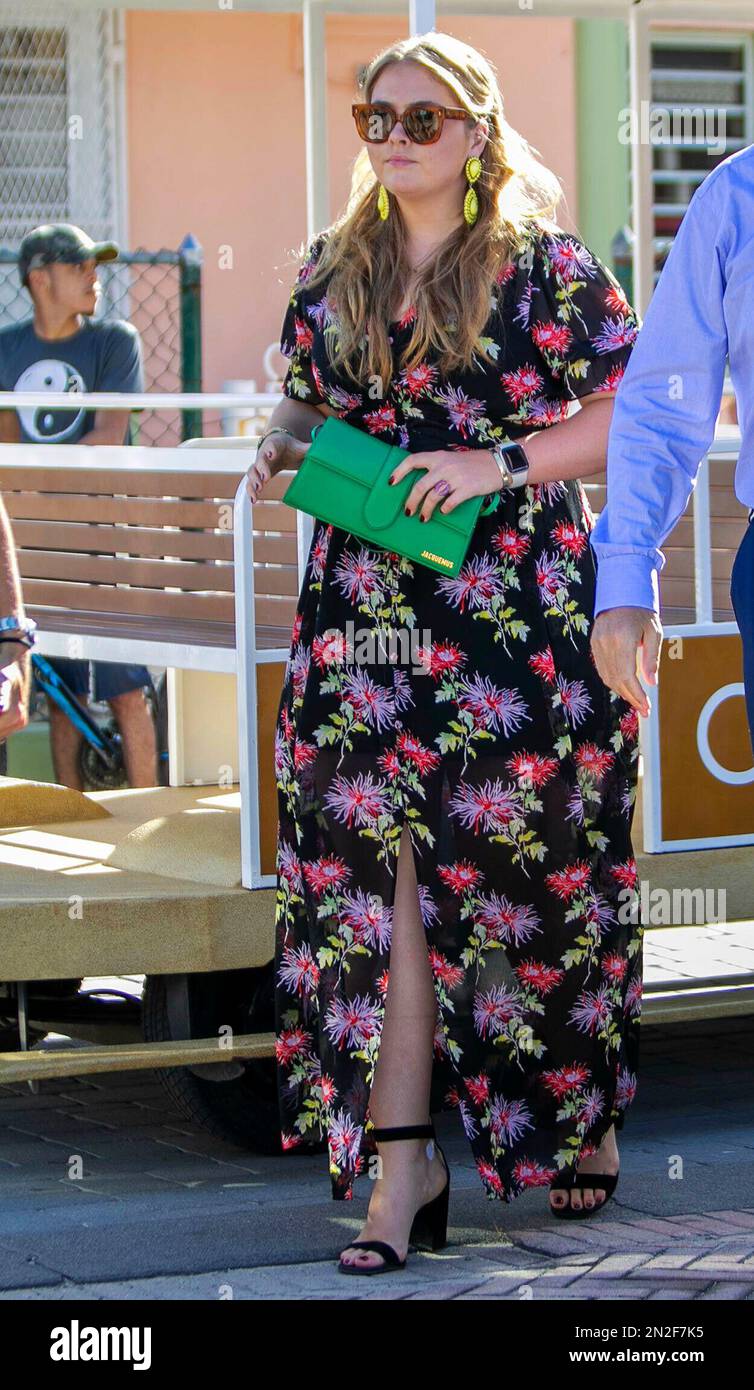 Philipsburg, February 06, 2023, Princess Amalia of The Netherlands ...