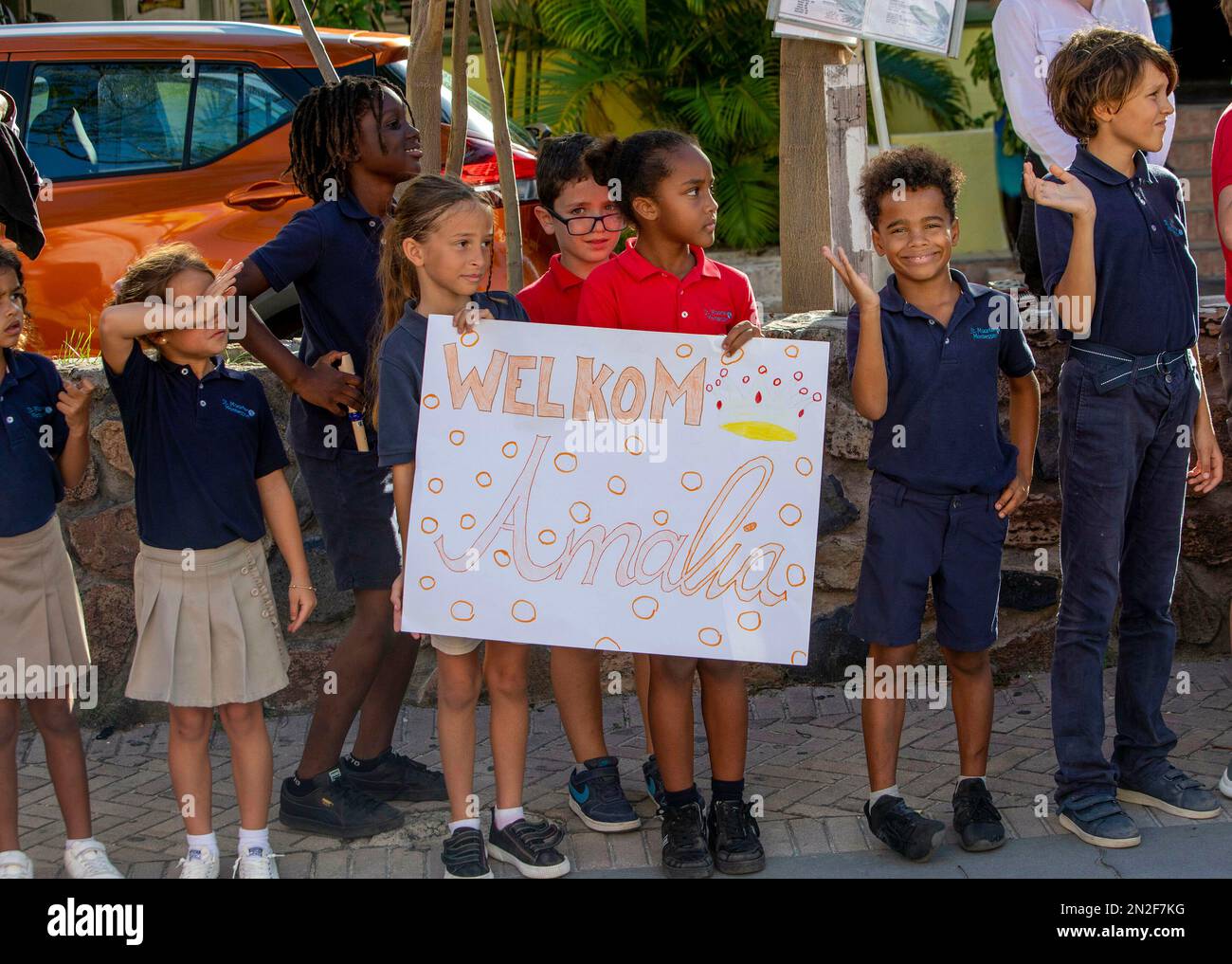 Philipsburg, February 06, 2023, King Willem-Alexander of The ...