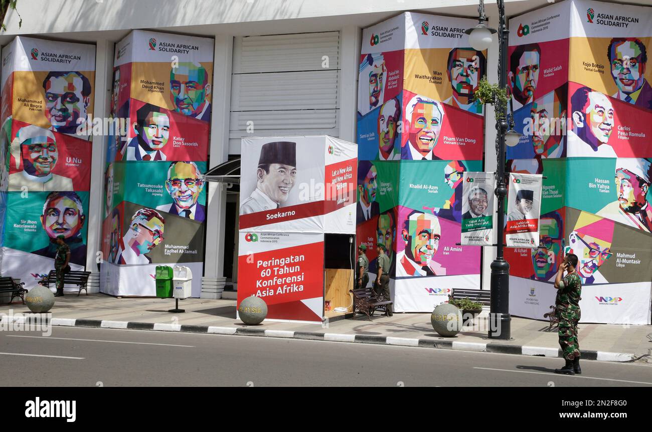 Asian african conference bandung hi-res stock photography and images ...