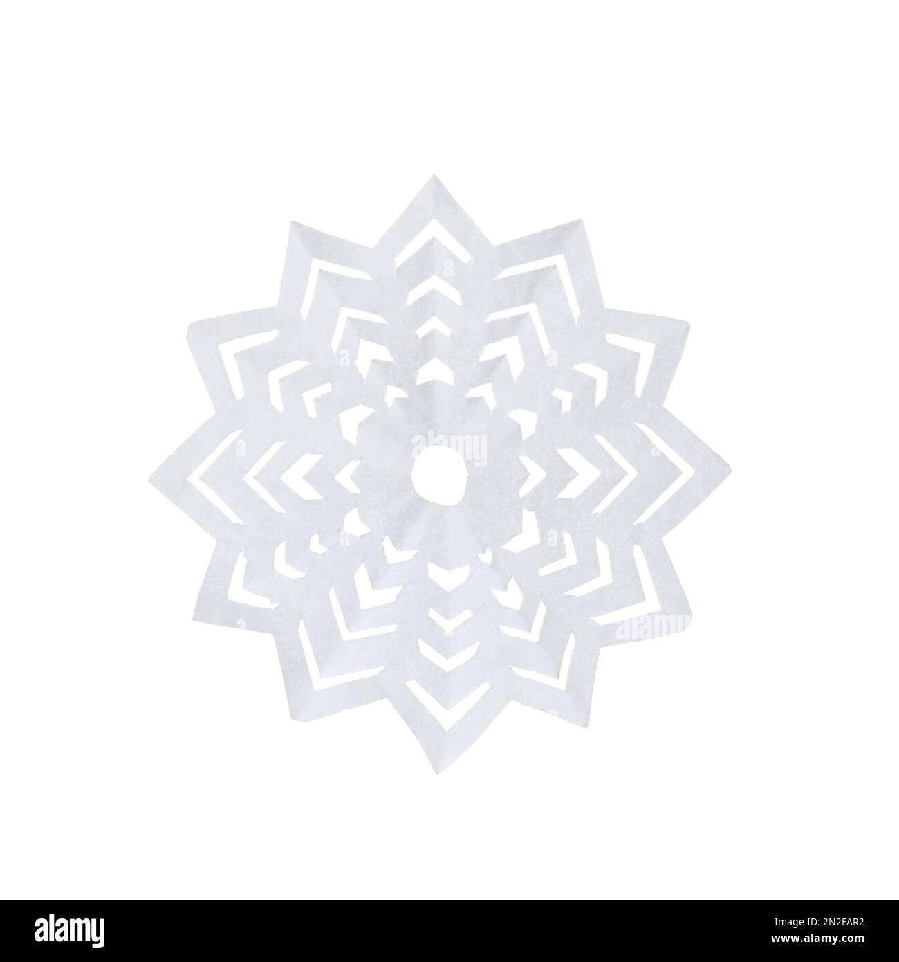 Beautiful snowflake made paper hi-res stock photography and images - Alamy