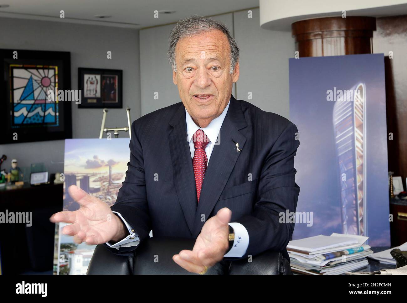 In this Monday, March 30, 2015 photo, developer Jeff Berkowitz talks ...