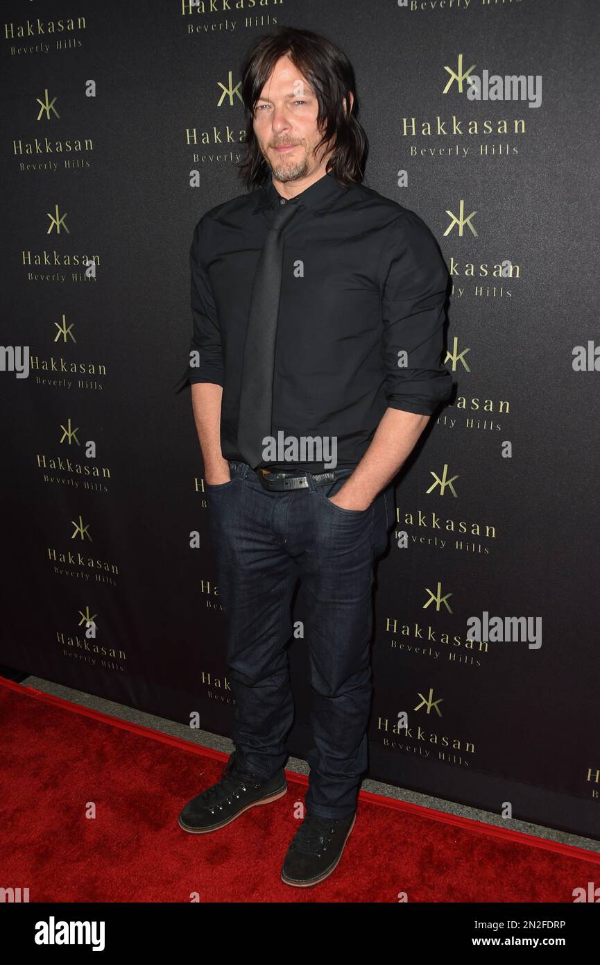 Norman Reedus arrives at the Flaunt Magazine celebration Honoring ...