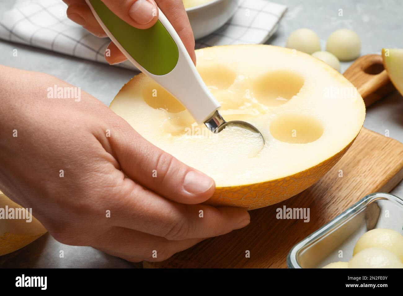 Hands woman making balls hi-res stock photography and images - Alamy