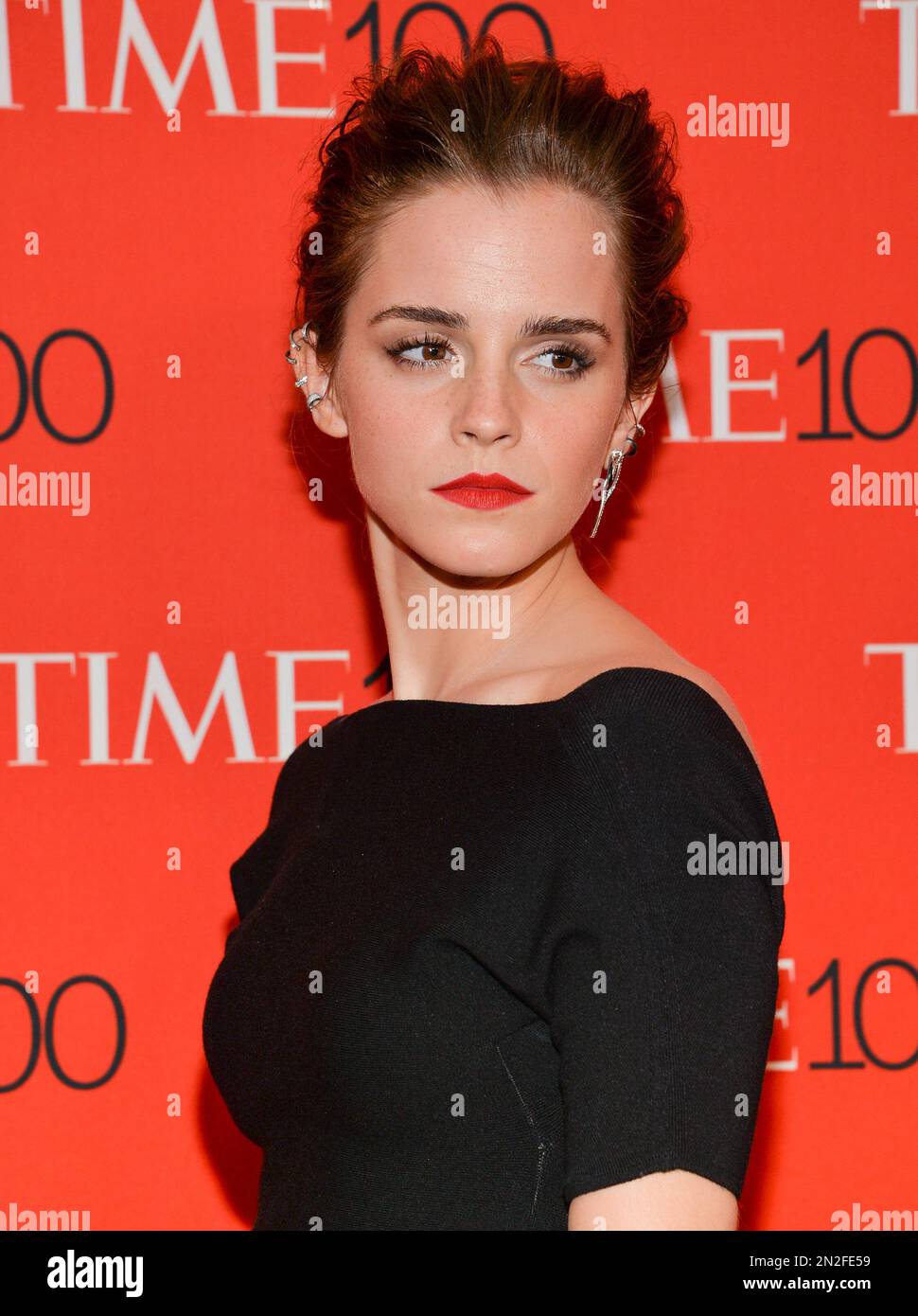 Actress Emma Watson attends the TIME 100 Gala, celebrating the 100 most ...