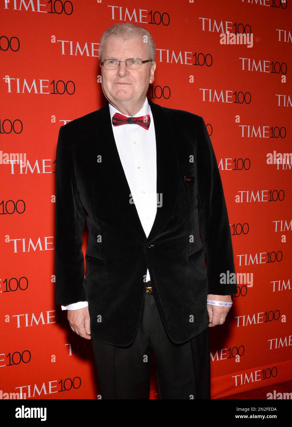 Howard Stringer attends the TIME 100 Gala, celebrating the 100 most ...