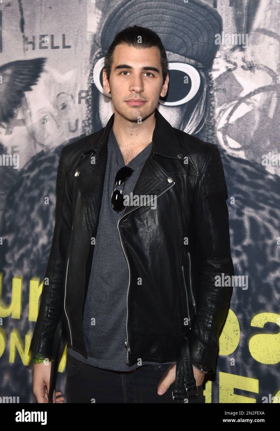 Nick Simmons attends the LA Premiere of "Kurt Cobain: Montage of Heck ...